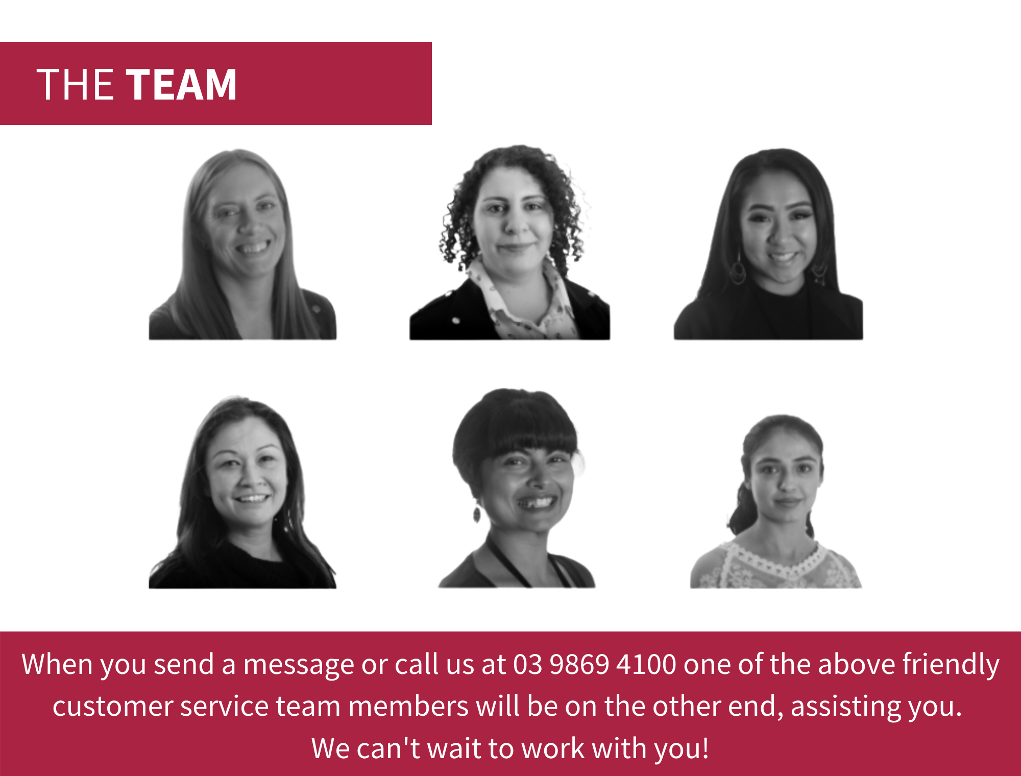 Step 4/5: WELCOME TO OUR TEAM